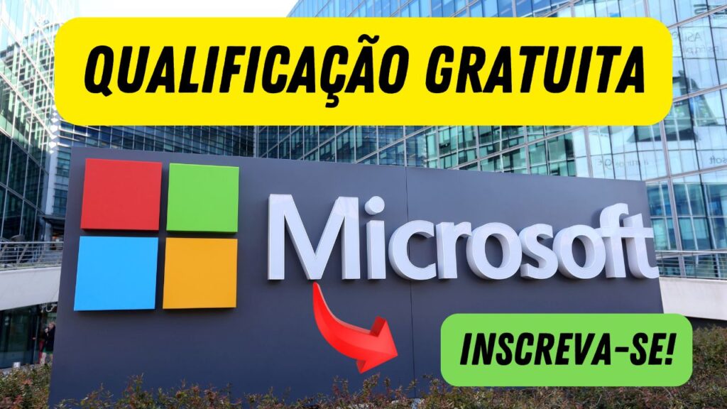 Curso gratuito online (EAD) da Microsoft: qualificação profissional ...